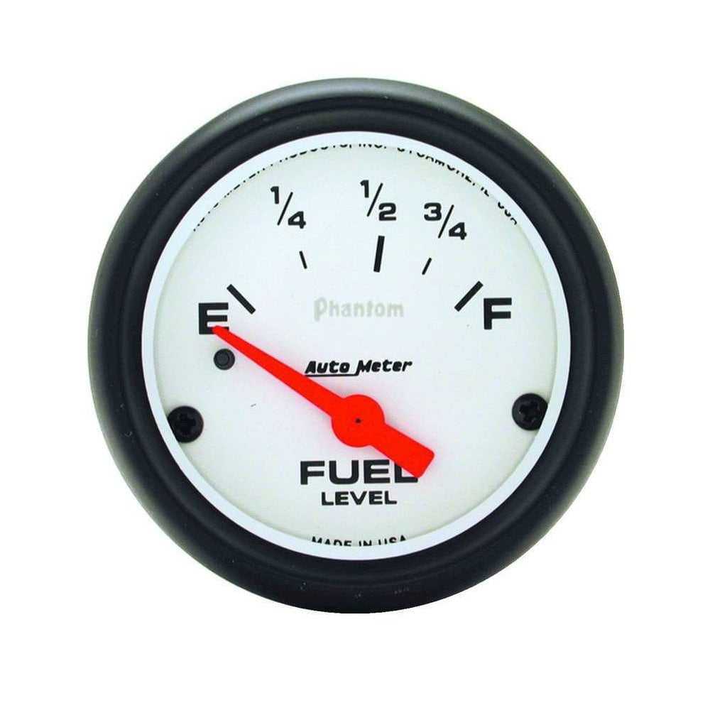 AUTO METER 5814 2-5/8IN FUEL LEVEL, 0 E/ 90 F, SSE, PHANTOM - Walmart.com