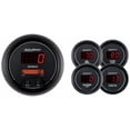 Autometer 6300 Sport-Comp Digital Gauge Kit, 5 Pc., 3-3/8" & 2-1/16 ...