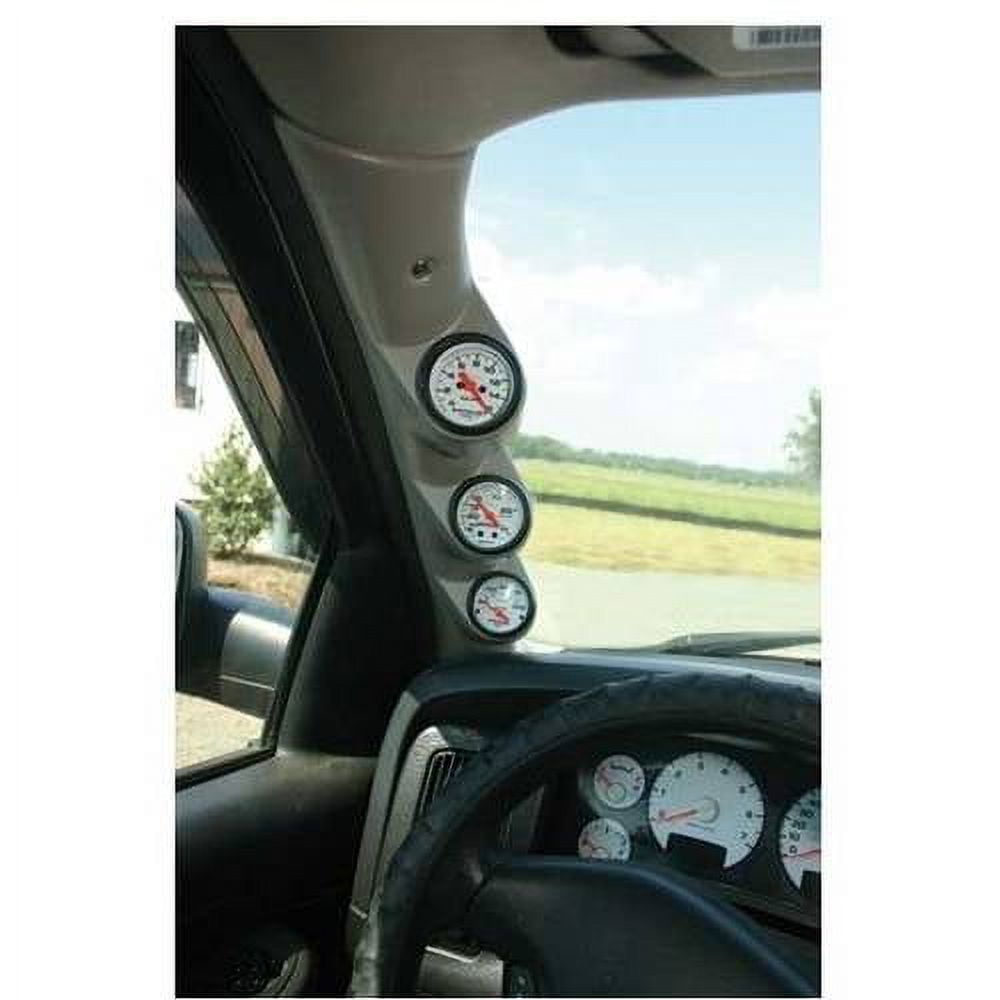 Autometer Dodge Ram Triple Pillar Gauge Pod Auto Meter - 2 1/16" 03-09 ...