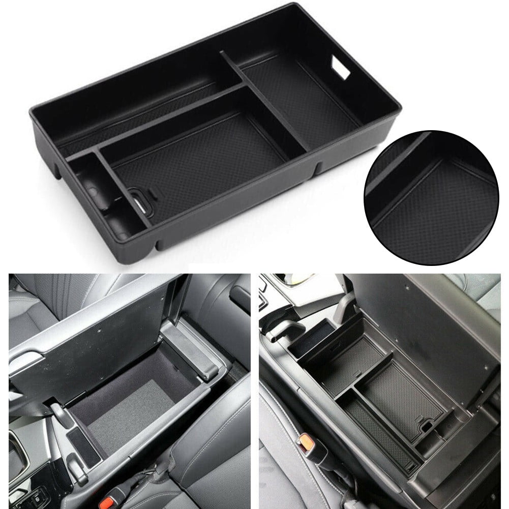 Rooha Automobile Central Container Storage Box Phone Tray Cover Car ...