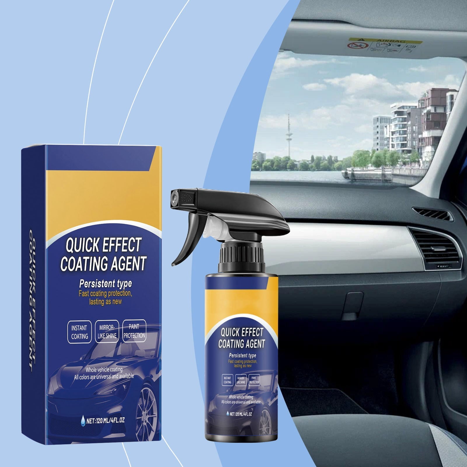 Automobile Coating Set,Advanced Car Quick-Acting Coating Agent Spray ...