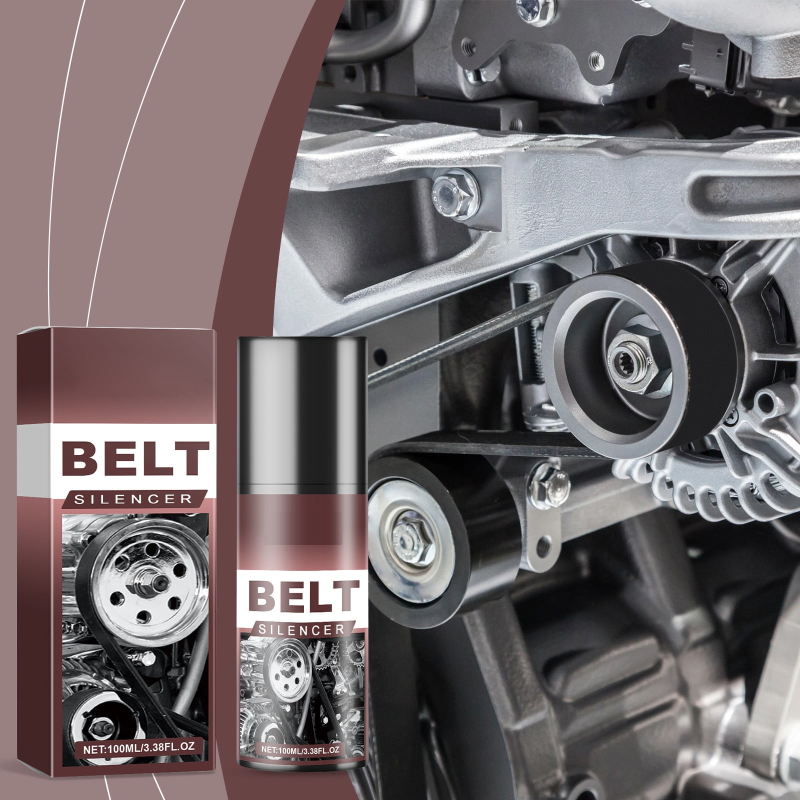 Automobile Engine Belt Lubricant Automobile Belt Abnormal Noise Aging ...