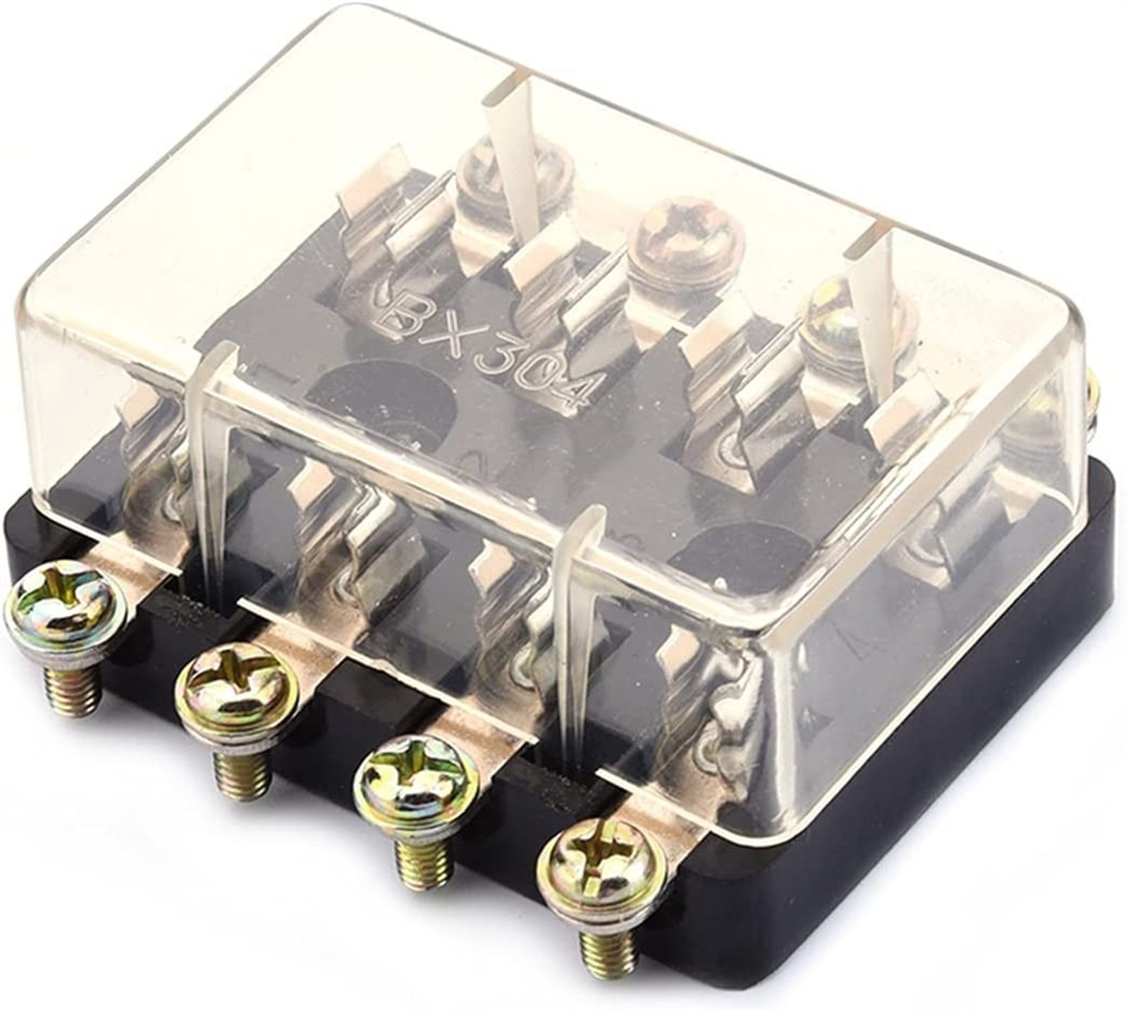 Automobile Fuse Block BX304 AGC & JSO 4-Way Car Fuse Box/Holder/Block ...