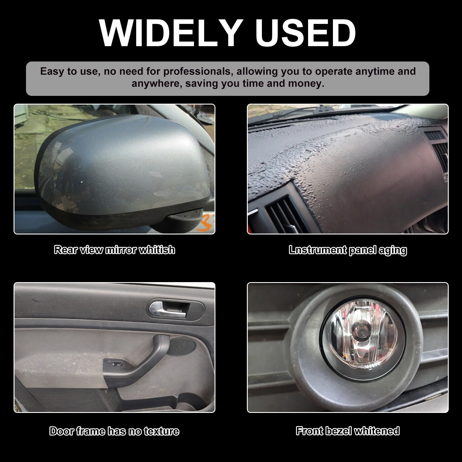 Automobile Plastic Refurbishment 50ml – Rubber and Plastic Coating ...