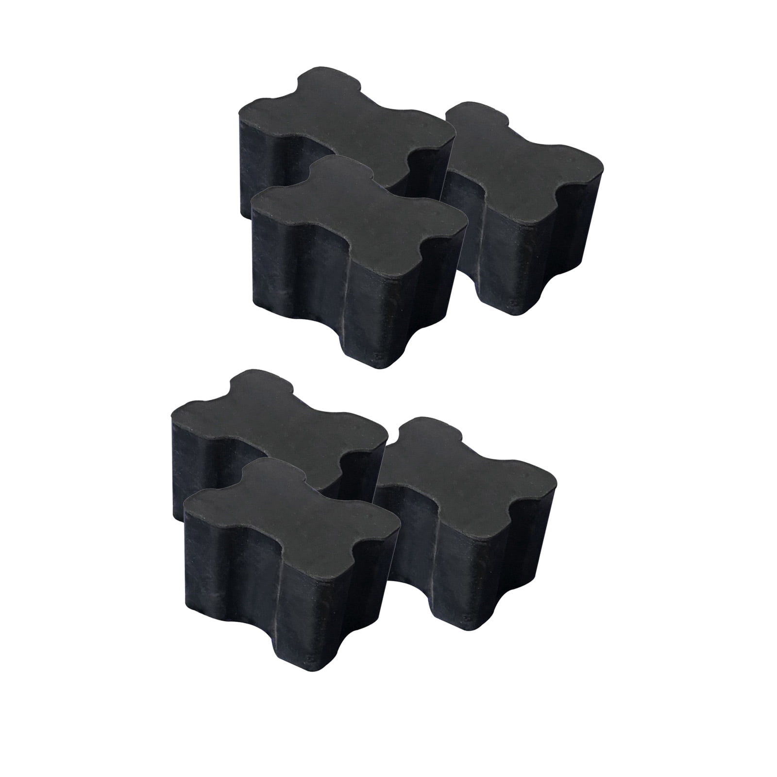 Automobile Rubber Front Coil Spring Boosters Set, Rubber Coil Spacers ...