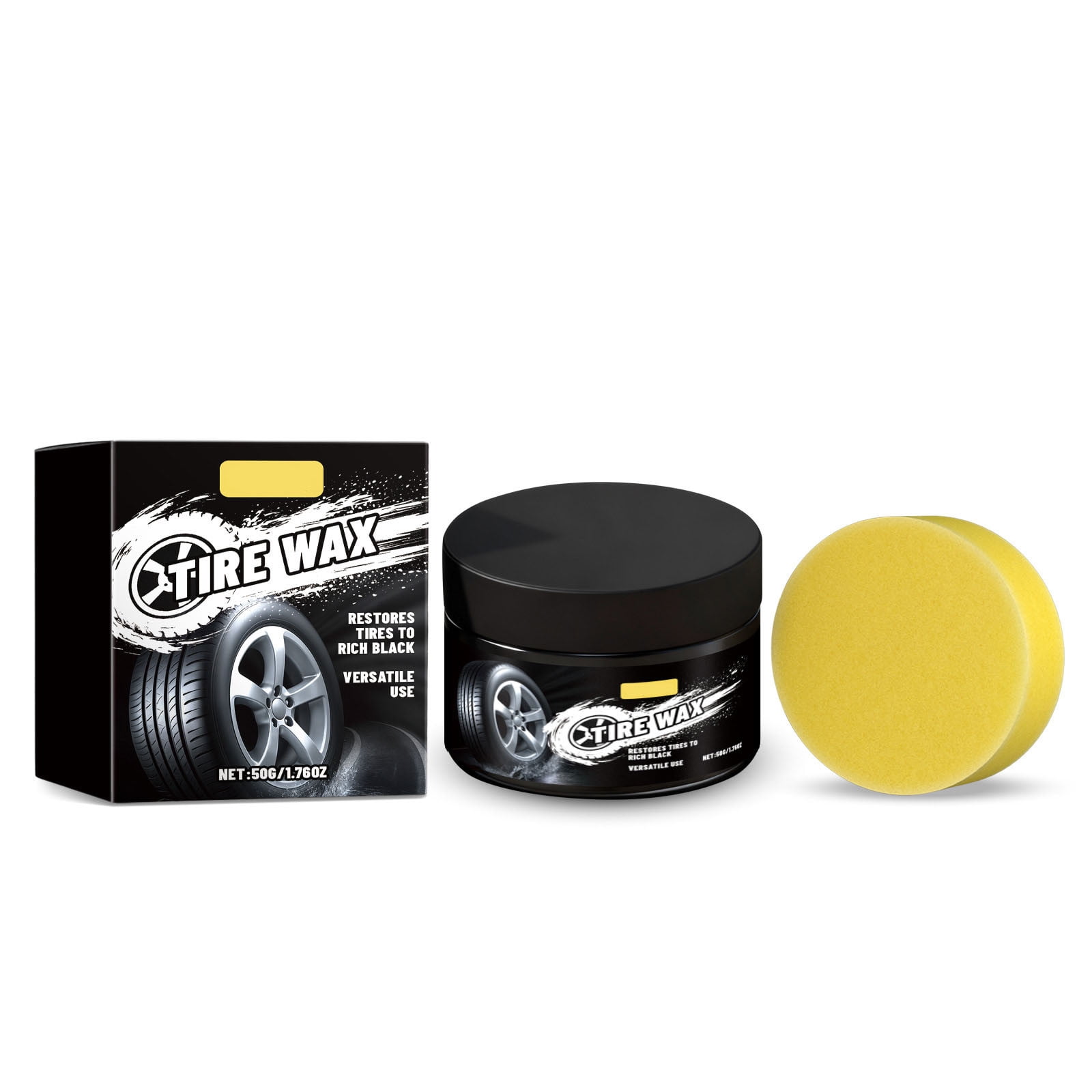 Automobile Tire Gloss Care Set Tire Maintenance Wheel Hub ...