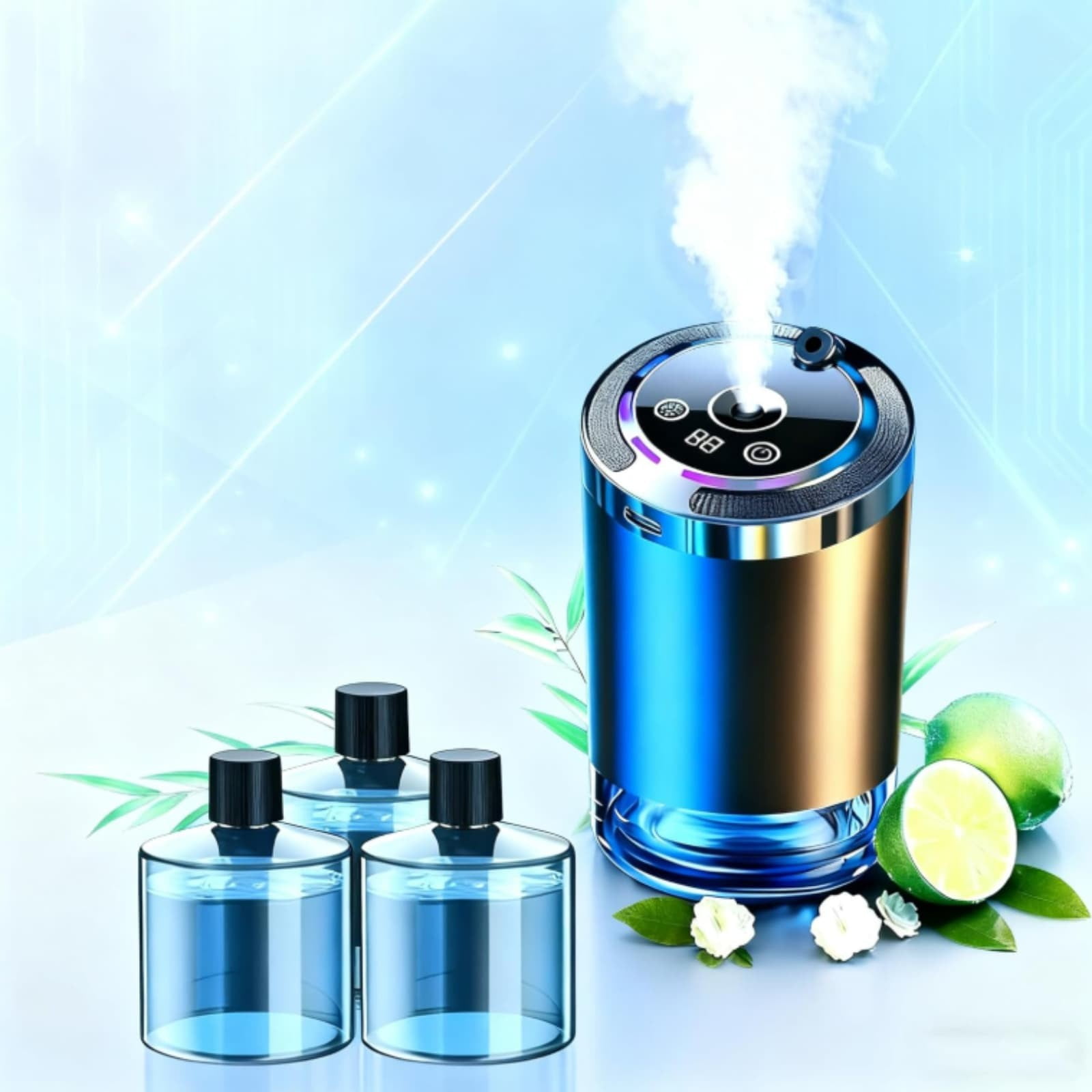 Automobile Vent Incense Diffuser for Car Interior Smart Air Automatic ...