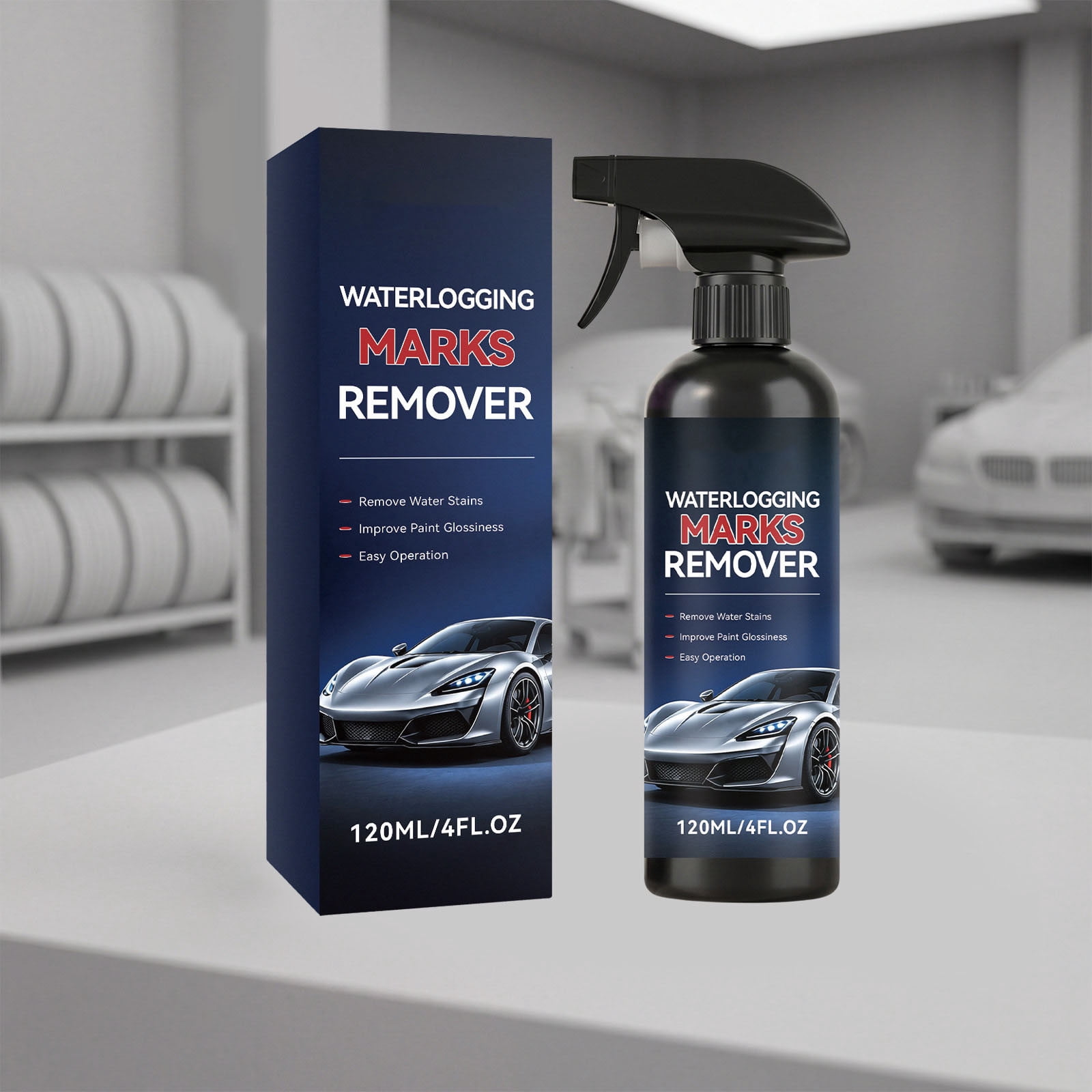 Automobile Water Stain Removal Spray 120ml Car Water Spot Remover for ...