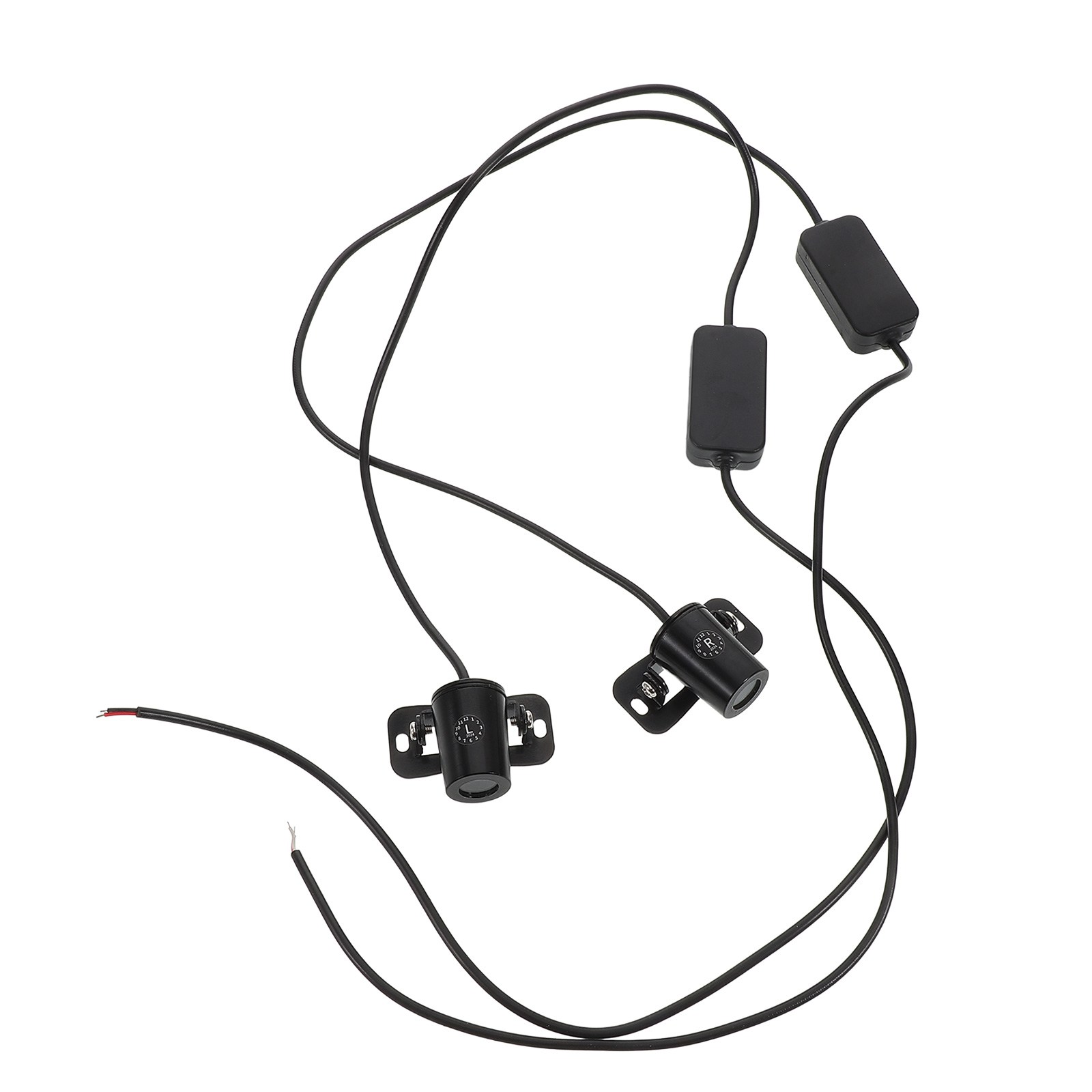 Automobile and Motorcyle Lamp Projector Lights for Motorcycle Black ...