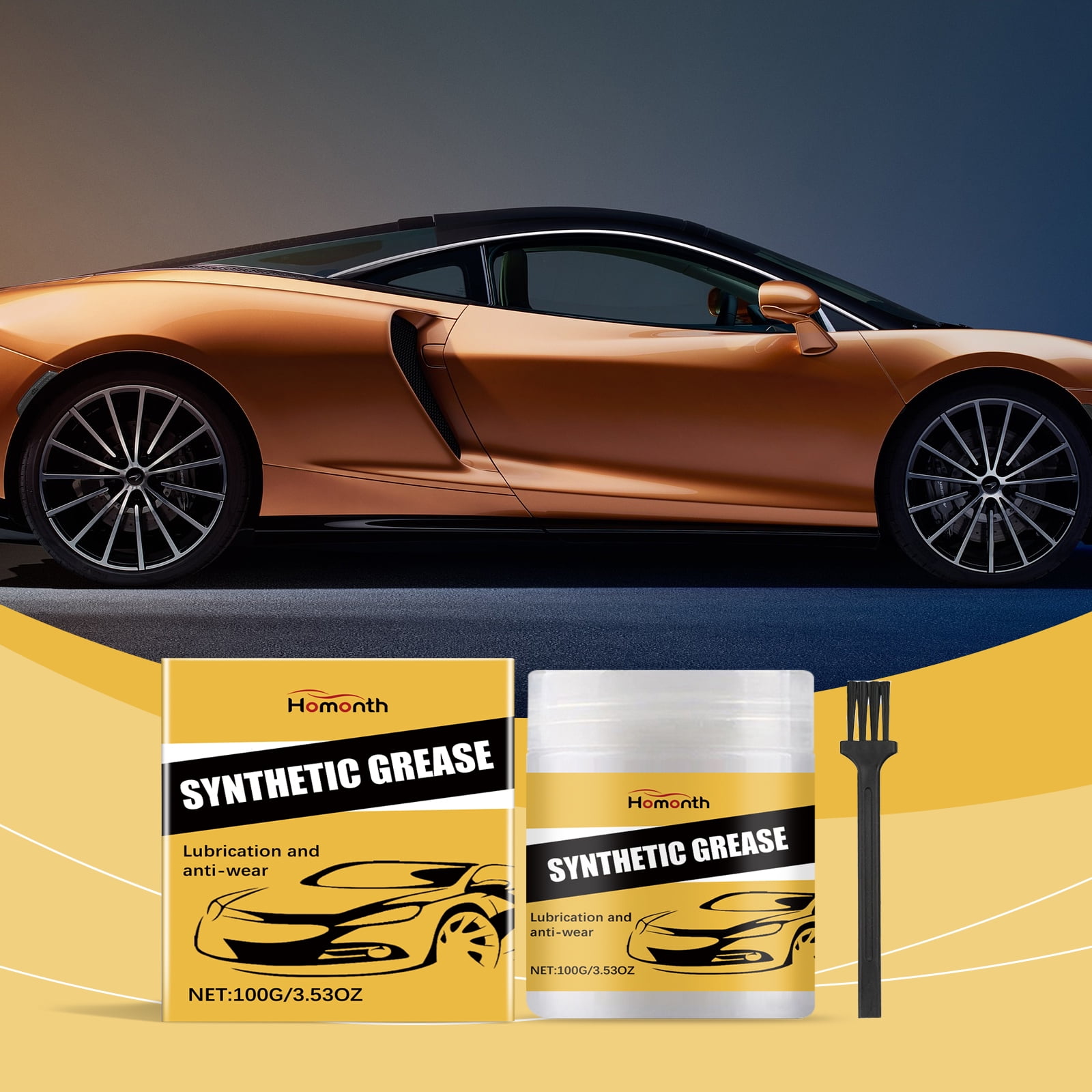 Automobile care grease, maintenance of automotive parts, multi ...