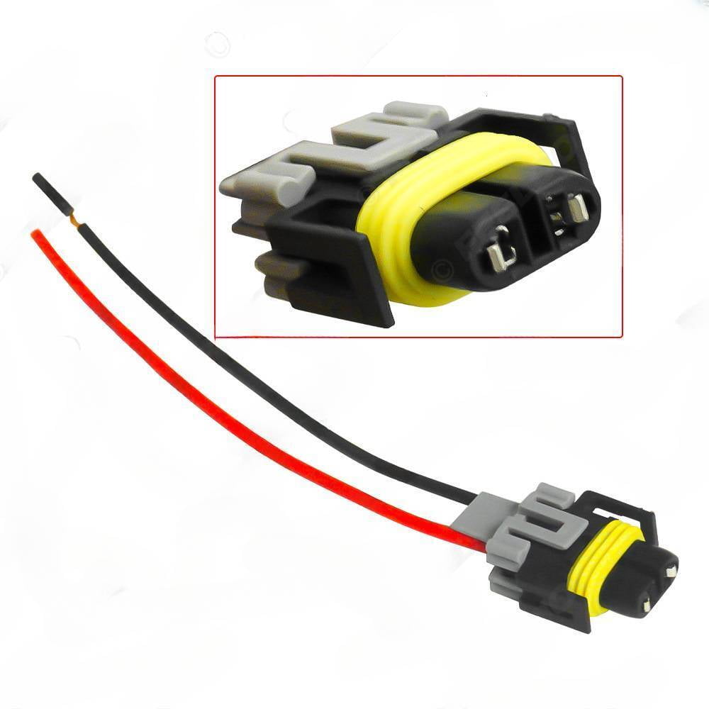 Automobile, universal LED socket plug wire H8 H9 H11 socket wire Car ...