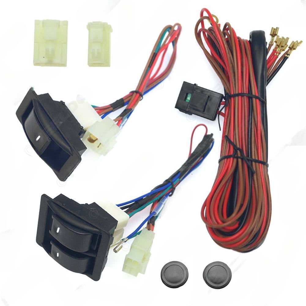 Automobile, universal electric window switch hook type front 2 doors ...