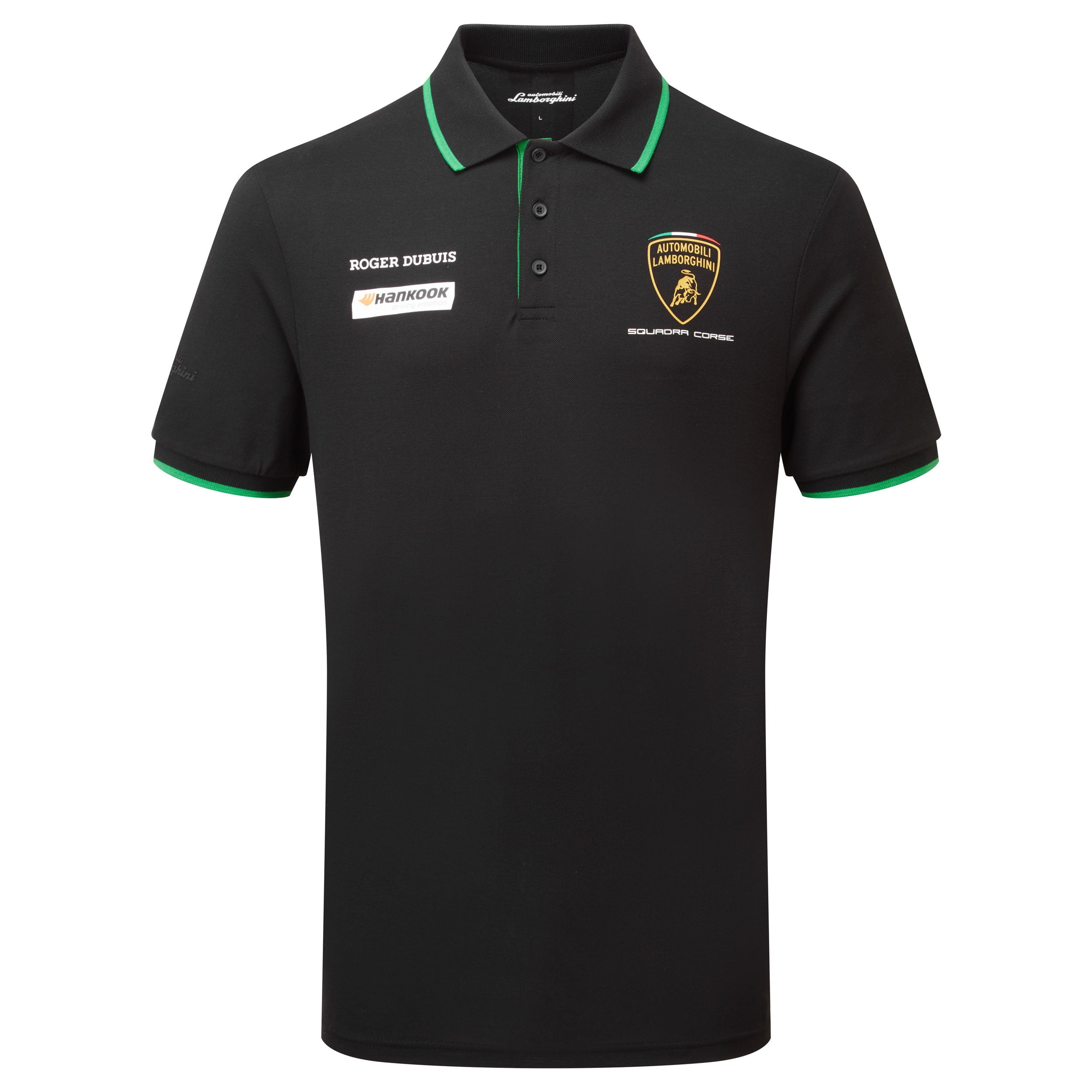 Automobili Lamborghini Black Men's Team Polo Shirt - Walmart.com