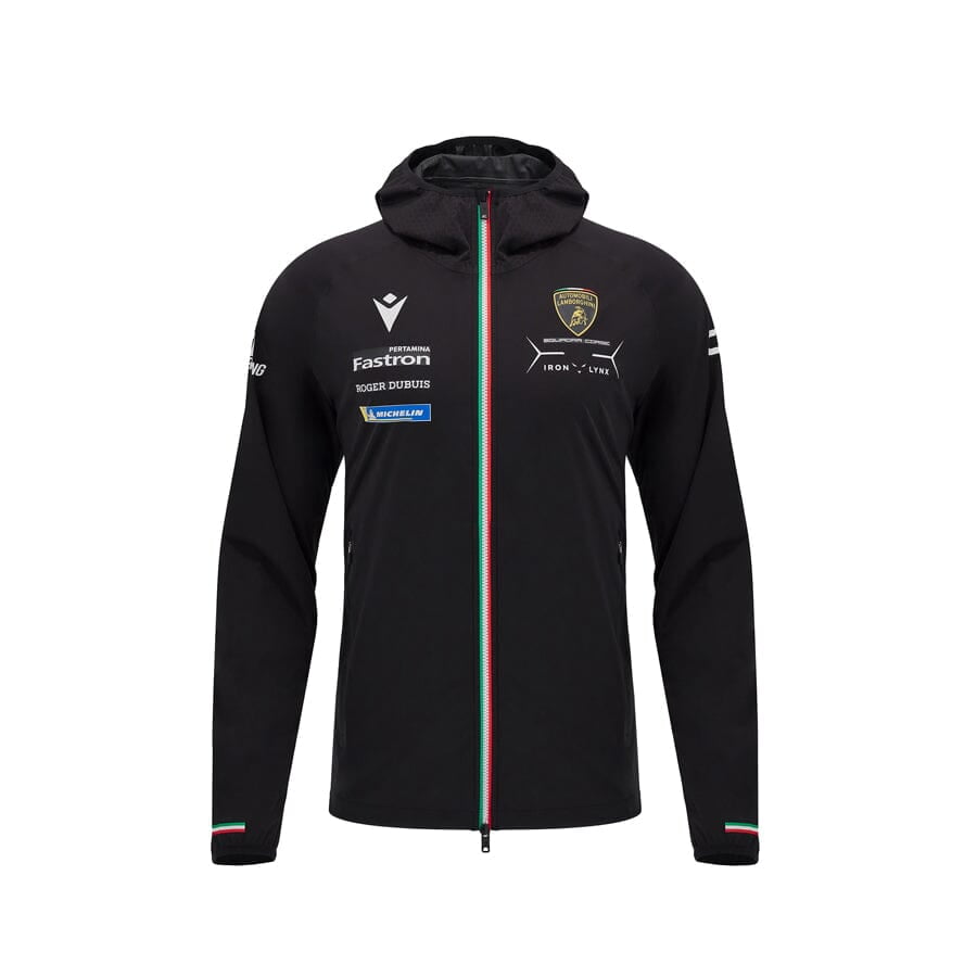 Automobili Lamborghini SC63 Hypercar Men's Team Rain Jacket - Black ...