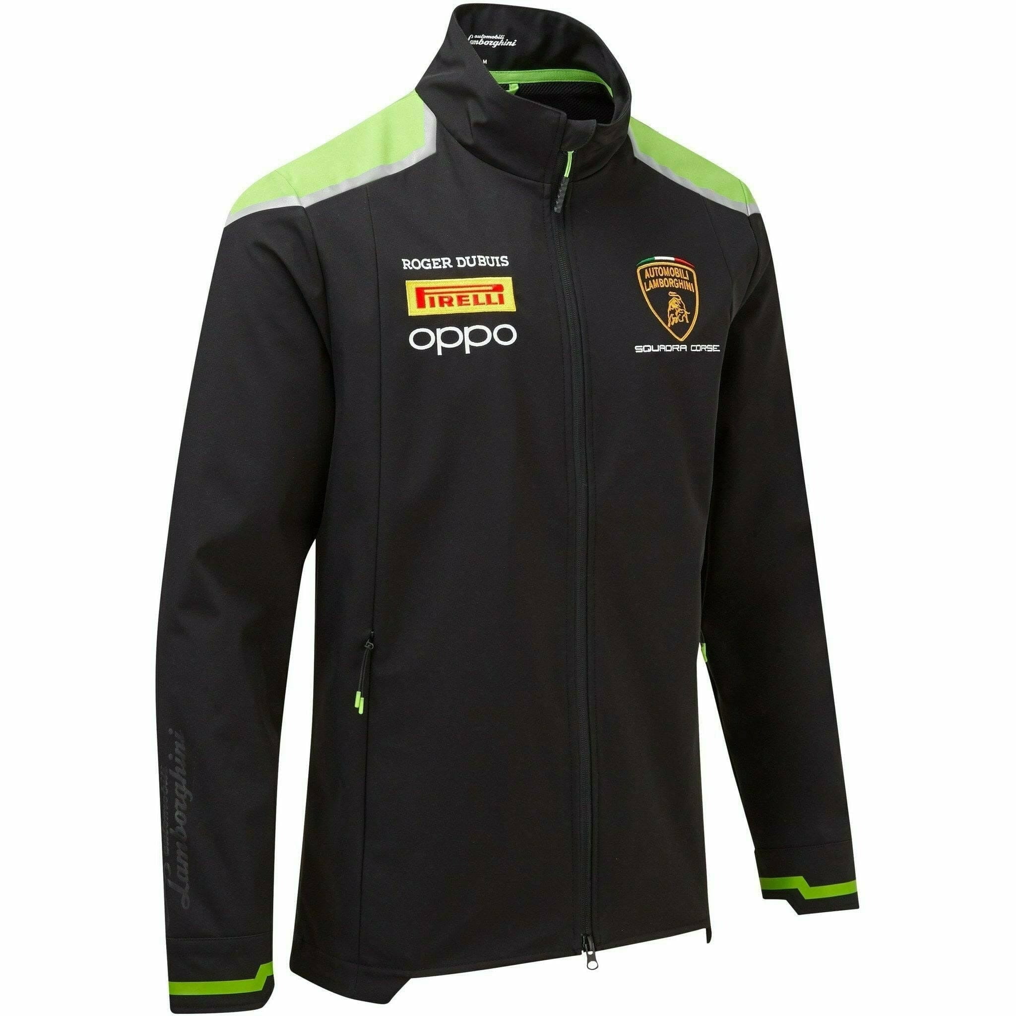 Automobili Lamborghini Squadra Corse Men's Team Softshell Jacket Black ...