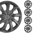 Automotive 14 Inch Universal Hubcap 14" Front and Rear Wheel Covers ...
