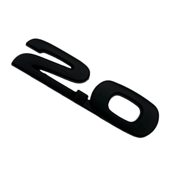 Automotive Accessory 3D ABS 2.0 2.5 Shaped Car Emblems Badge Decal ...
