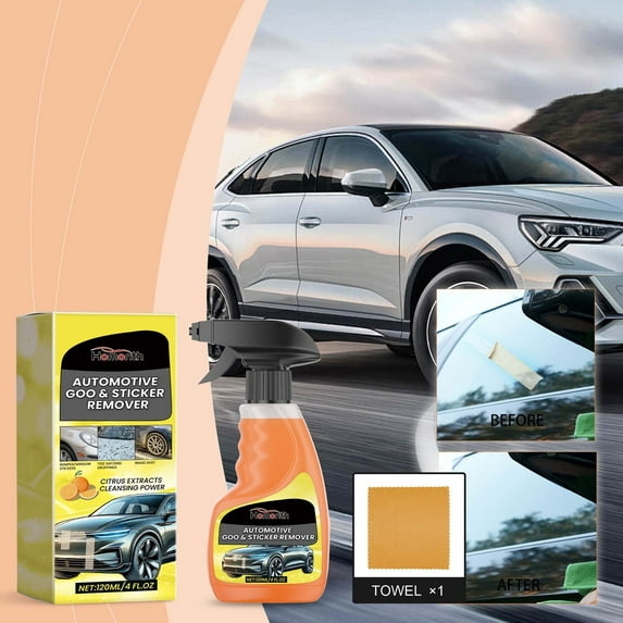 Automotive Adhesive Remover 120ml | Multi-Surface Cleaner for Car ...