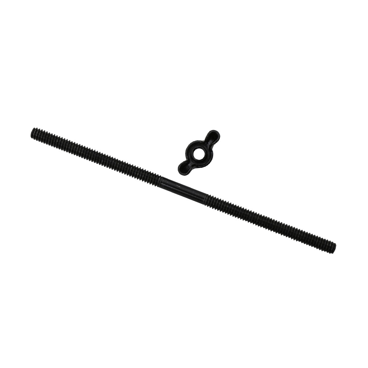 Automotive Air Cleaner Stud And Wing Nut 6" Long 1/4-20 Black Steel ...