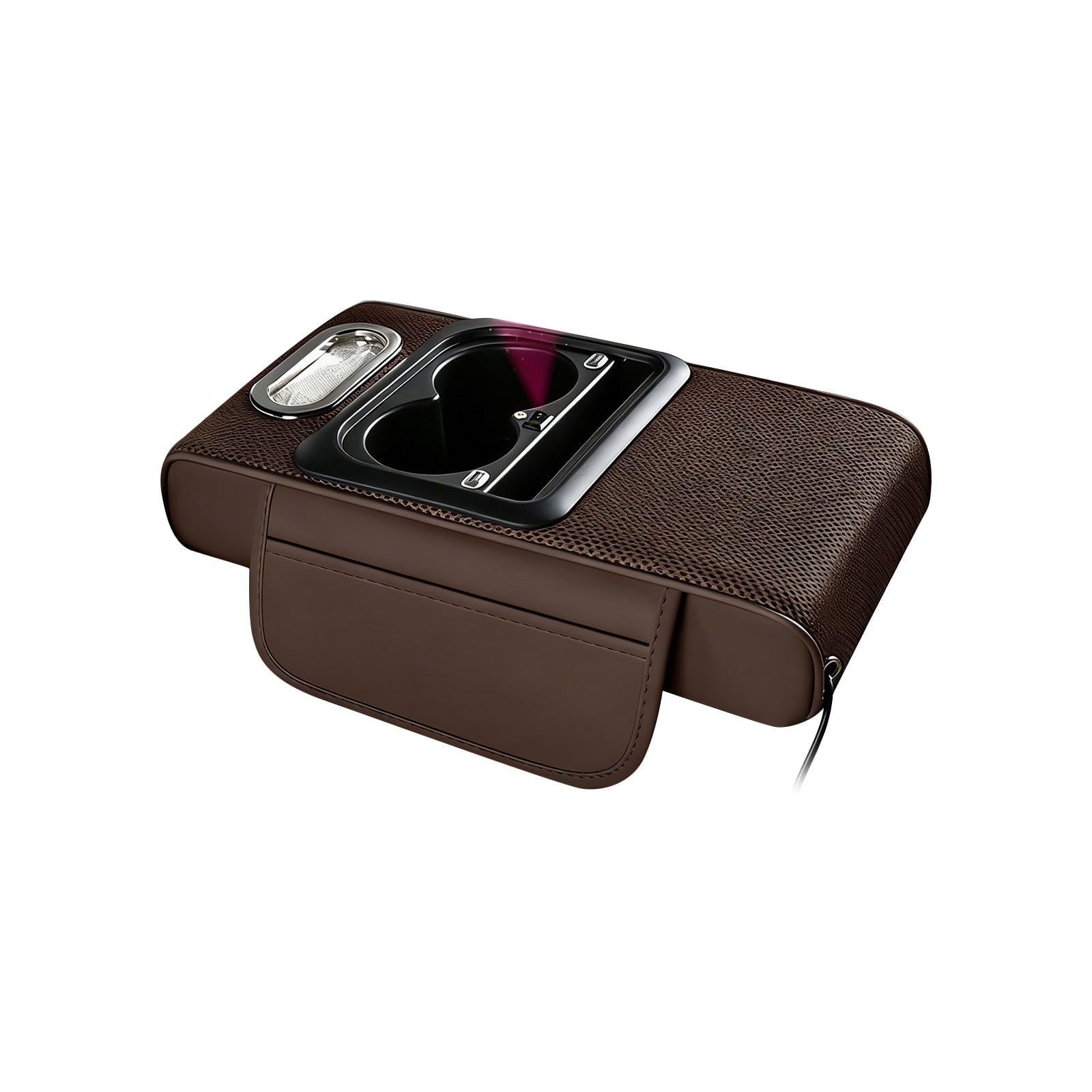Automotive Armrest Box Featuring Night Light And Fast Charging Ports ...