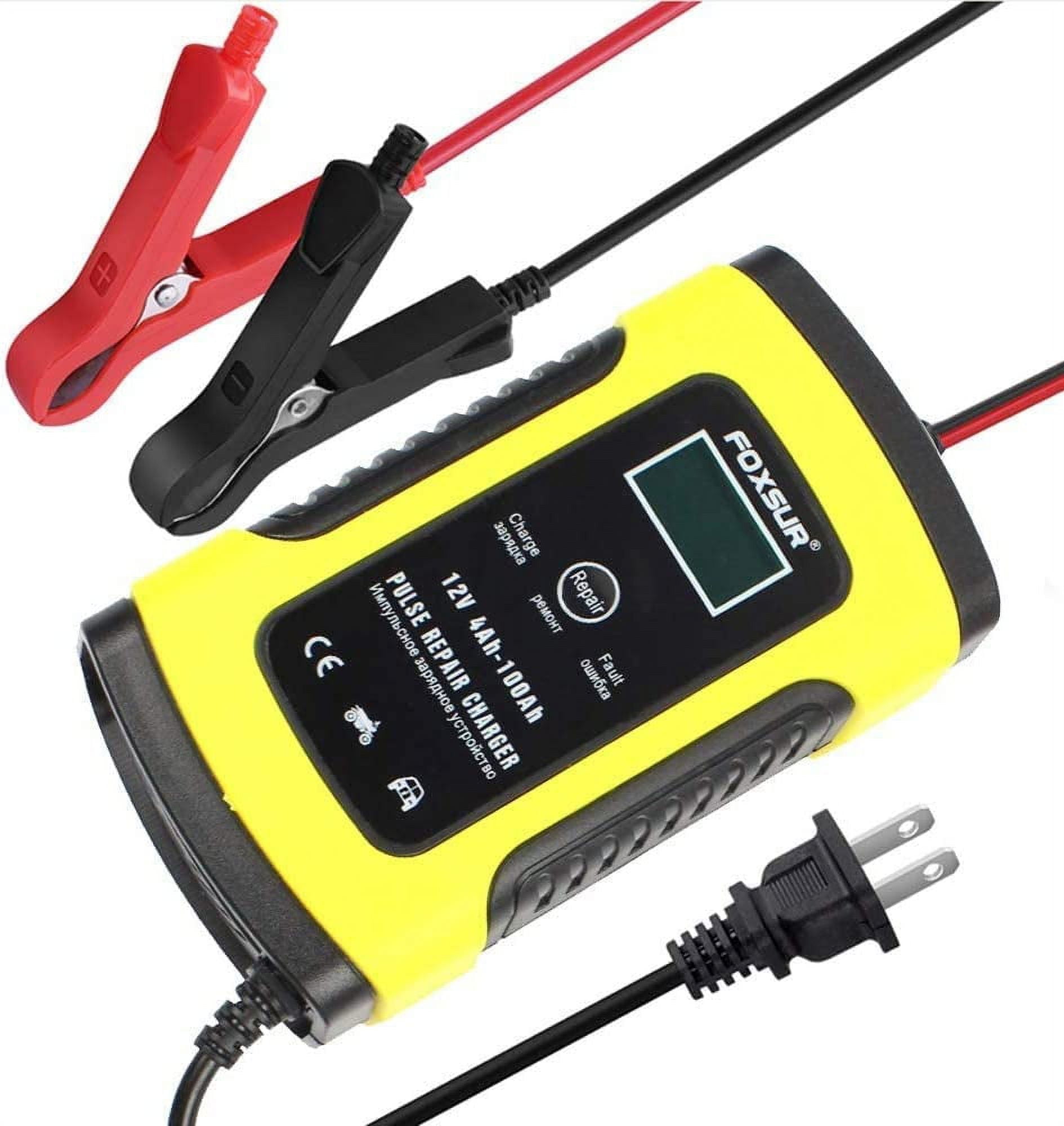 Ailawuu 5 Amp 12V Fully Automatic Automotive Battery Charger - Walmart.com
