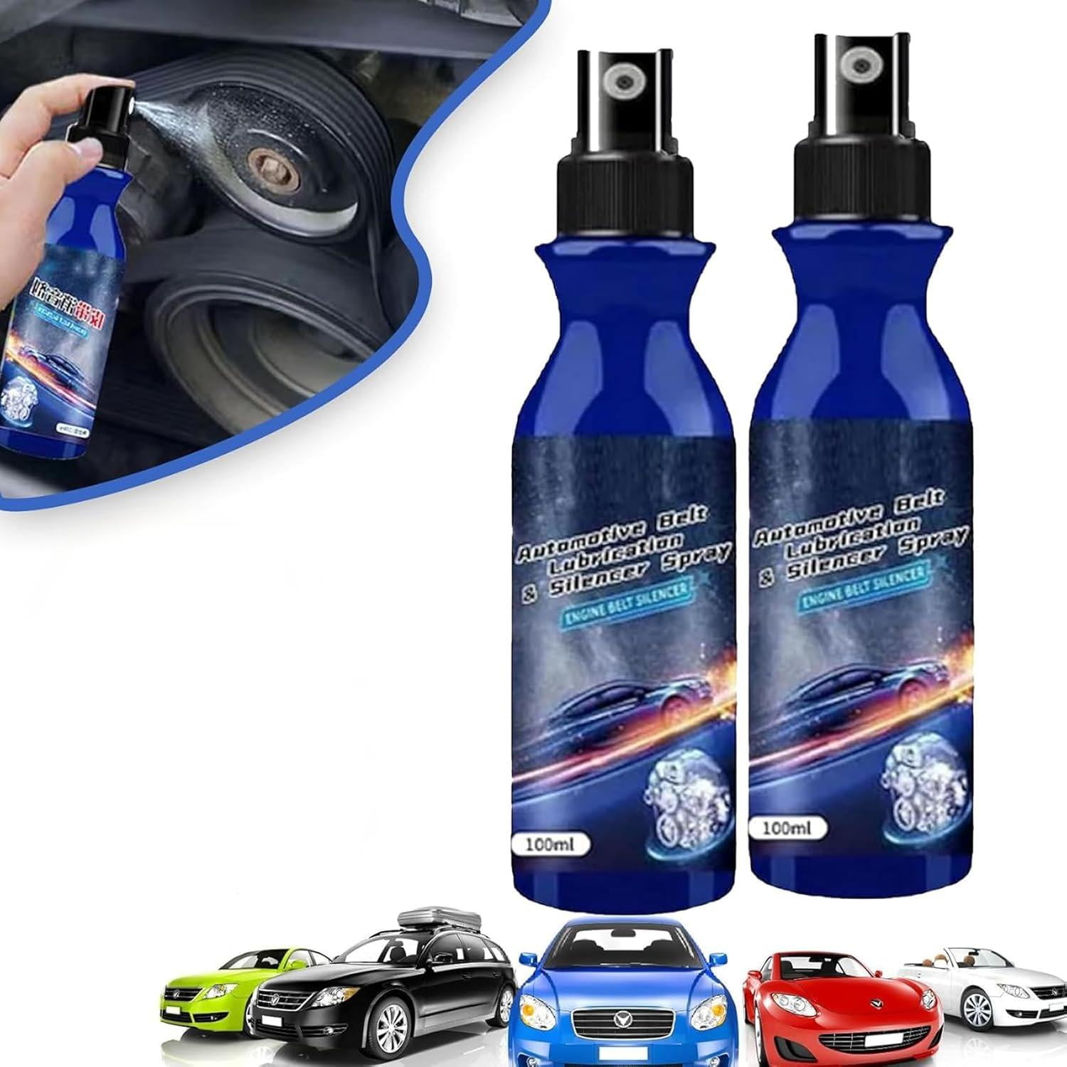 Automotive Belt Lubrication & Silencer Spray, Belt Dressing Spray ...