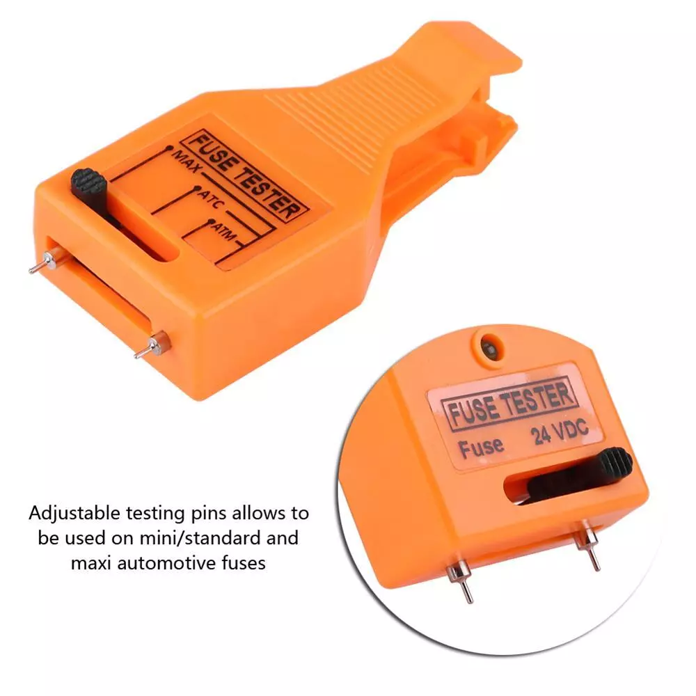 Automotive Car Fuse Blade Type Fuse Tester Checker & Puller Removal ...