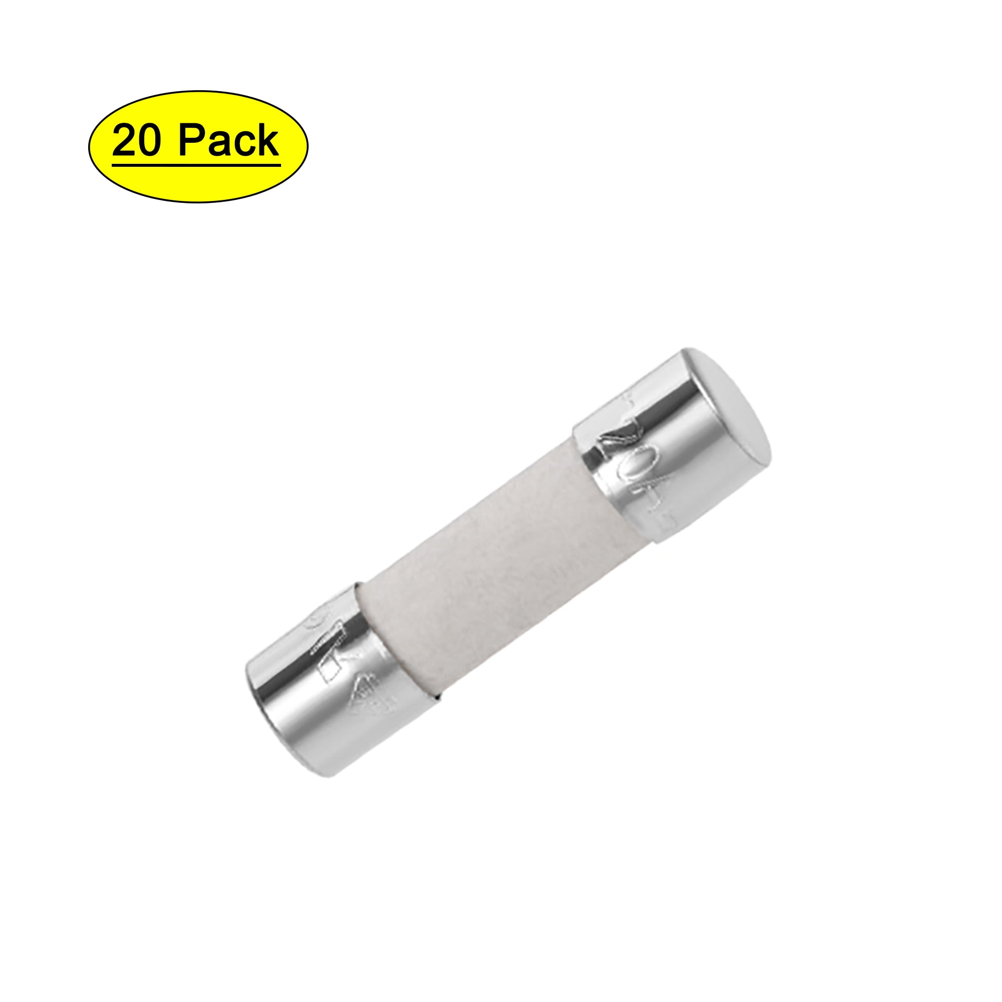 Automotive Cartridge Fuse 20A 250V 5x20mm Slow Blow Replacement for Car ...