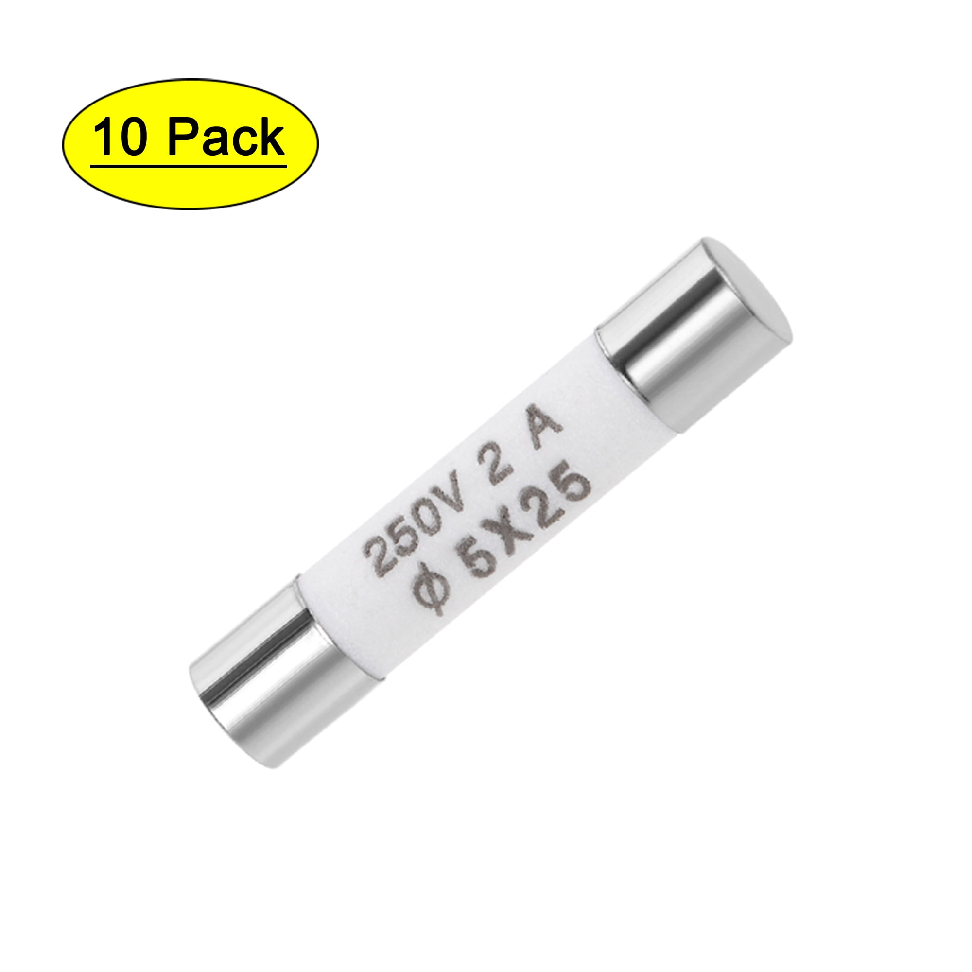 Automotive Cartridge Fuse 2A 250V 5x25mm Fast Blow Replacement for Car ...