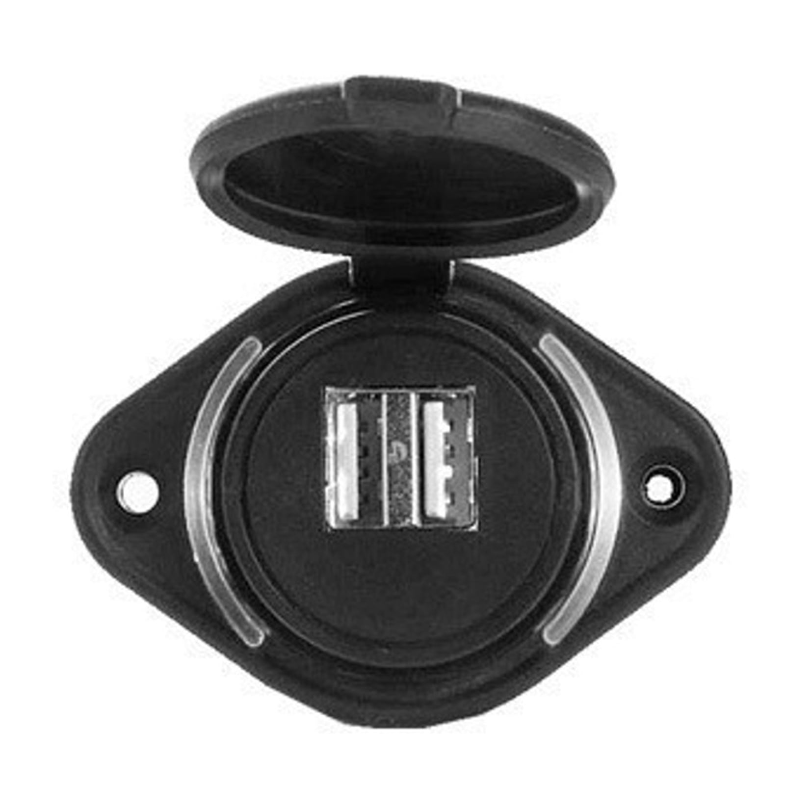 Automotive Chargers with Waterproof Cover Double USB Port 3.1A Output ...