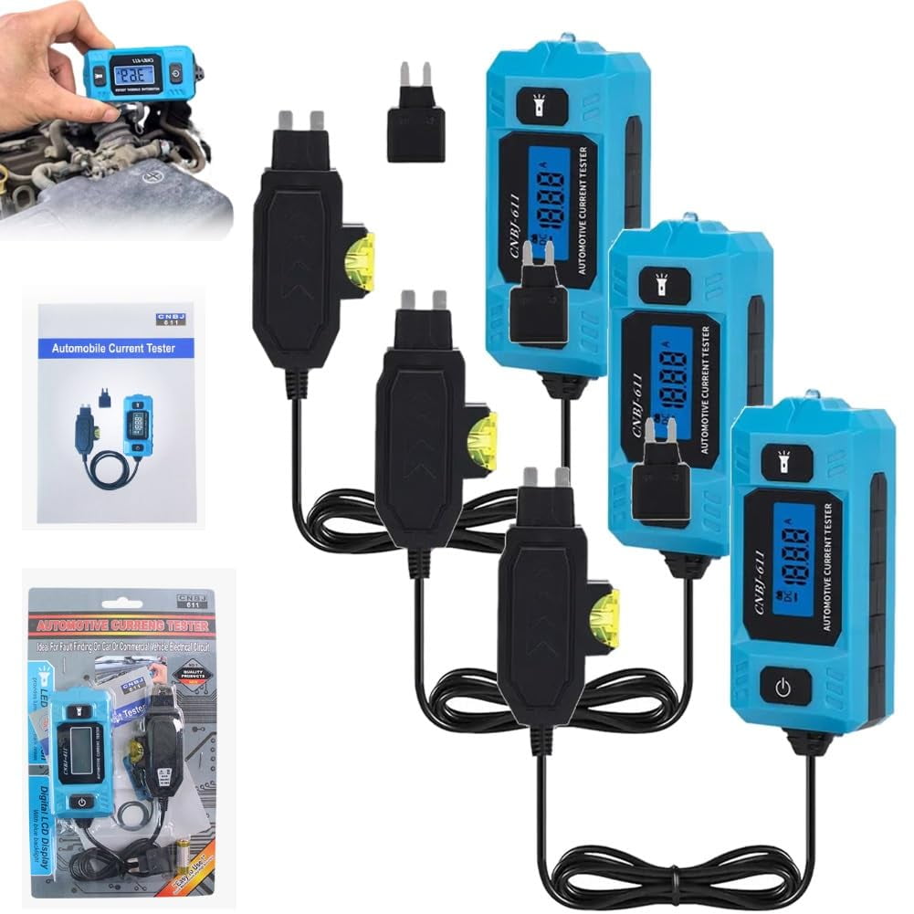 Automotive Circuit Fault Probe Tester, 20A 48V Car Relay Fuse Blade ...