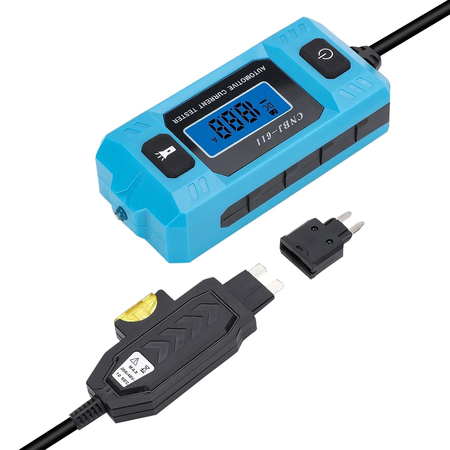 Automotive Circuit Fault Probe Tester | 20A 48V Checker with Front ...