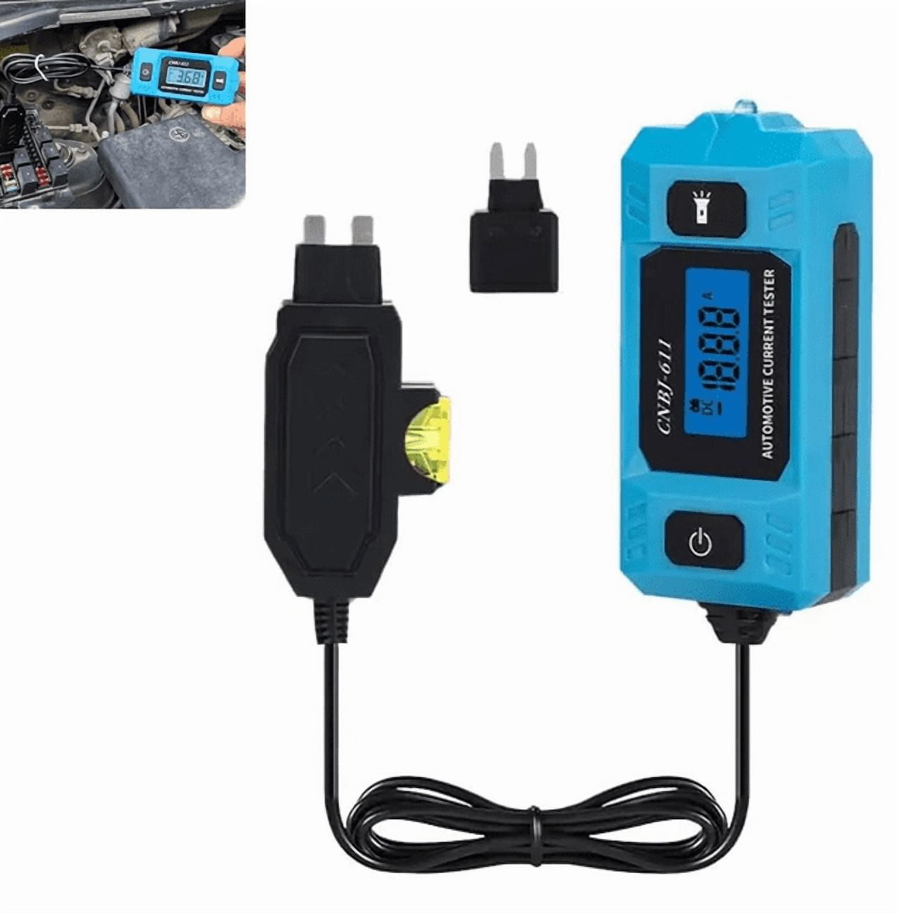 Automotive Circuit Fault Probe Tester, Portable High-Precision Current ...