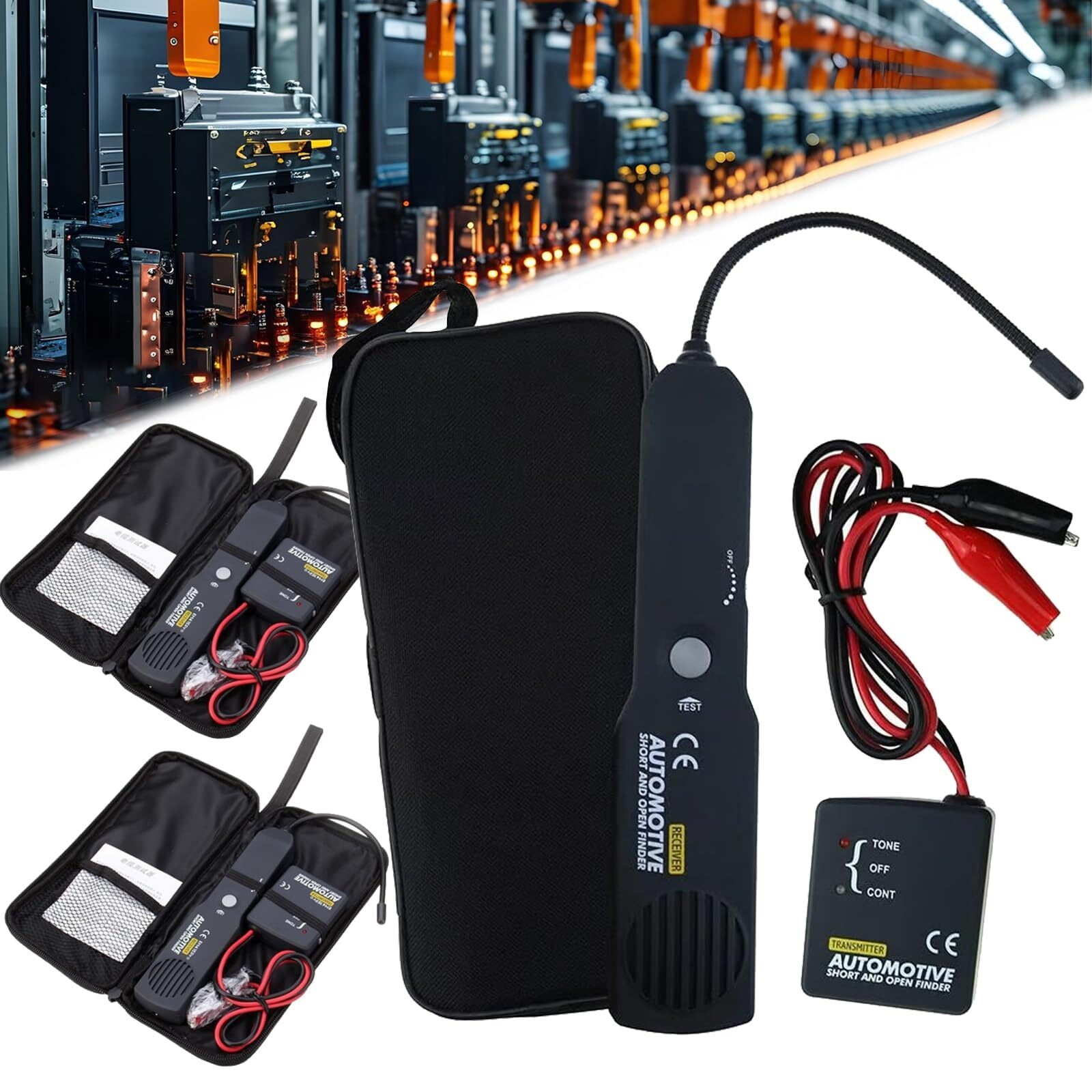 Automotive Circuit Tester & Cable Tracker Digital Open & Short Finder ...