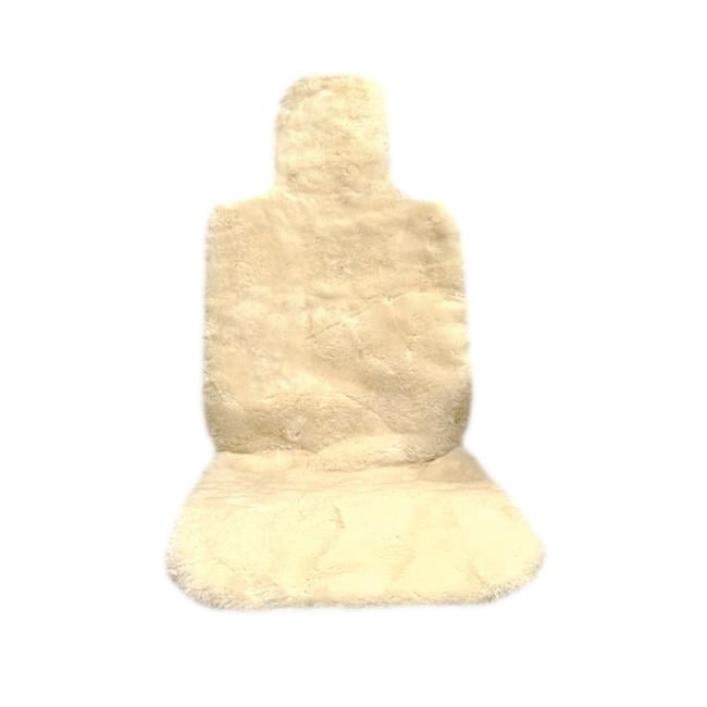 Automotive Classic Sheepskin Chair Pad | 1-Piece | Beige | - Walmart.com