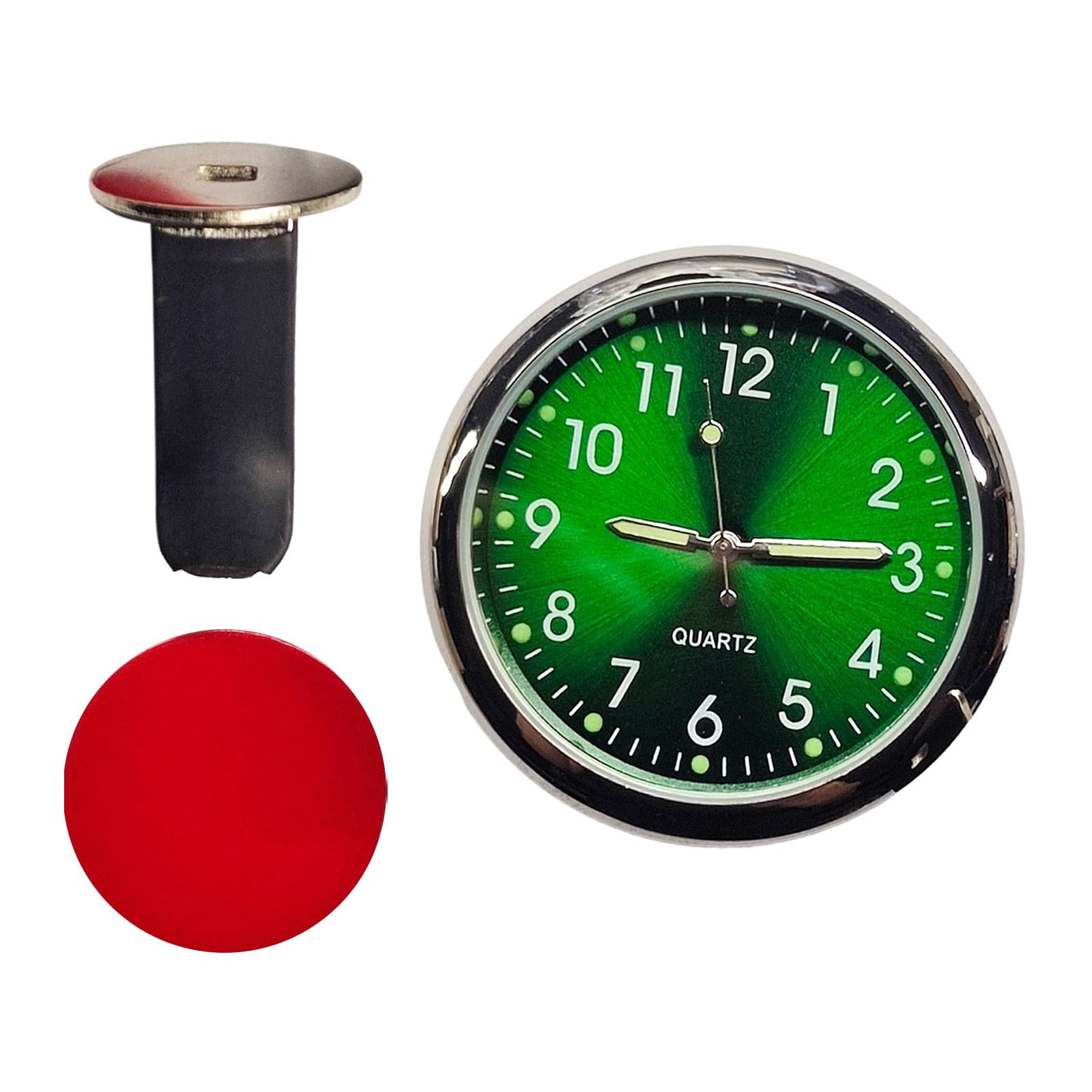 Automotive Clock Luminous Auto Ornament for Vehicle Dashboard Auto ...