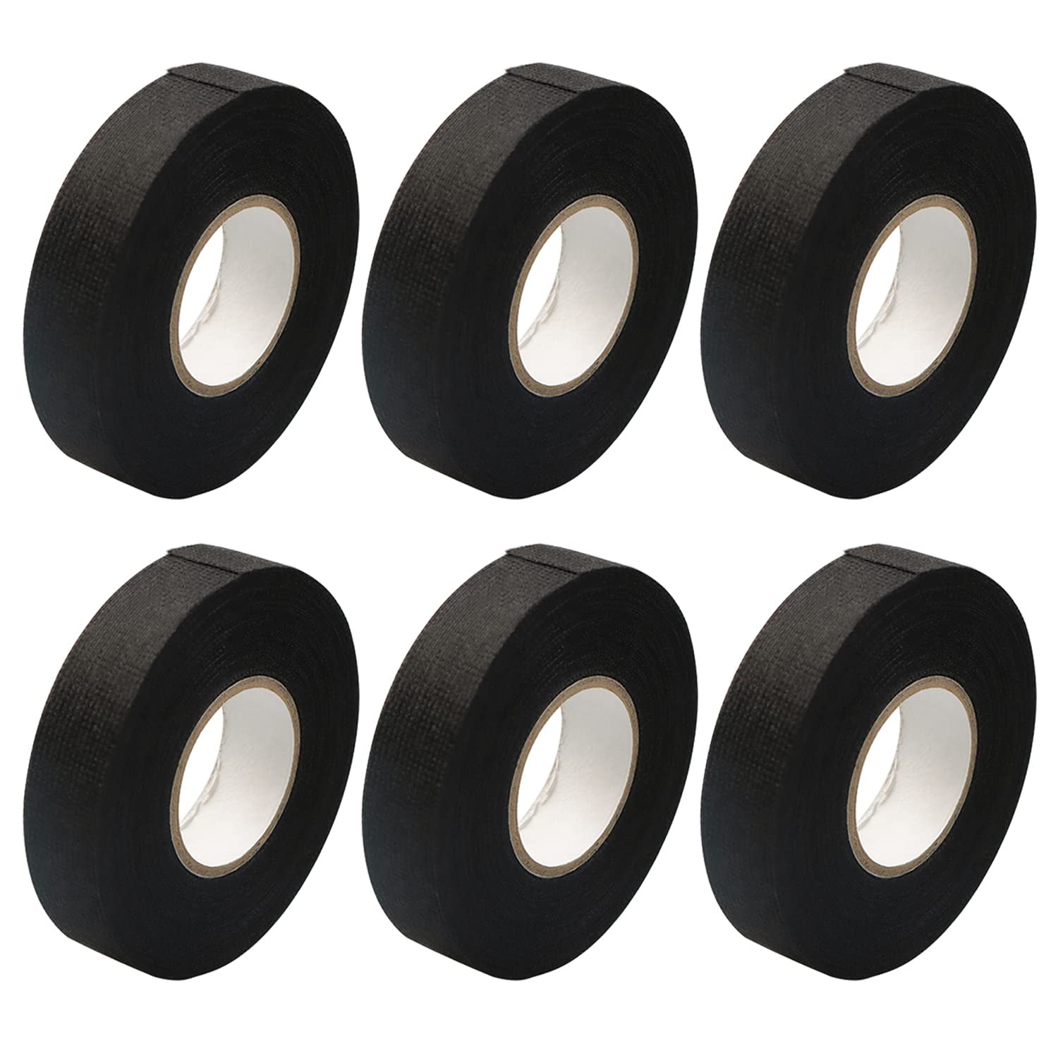 Automotive Cloth Anti Abrasion Tape, 6 Rolls 3/4x50ft Wire Harness ...