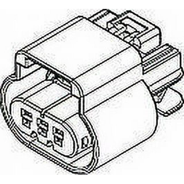 Automotive Connectors 3P FM BLK CONN ASSY 150 SERIES 15 AMPS (1 piece ...