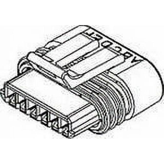 Automotive Connectors CON MP 150 .2 6W FEM ASY - Walmart.com