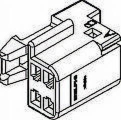 Automotive Connectors CON MP 150 4W FEM (10 pieces) - Walmart.com