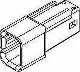 Automotive Connectors CON MP 150 4W ML - Walmart.com