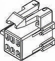 Automotive Connectors CON MP 150 6W FEM (5 pieces) - Walmart.com