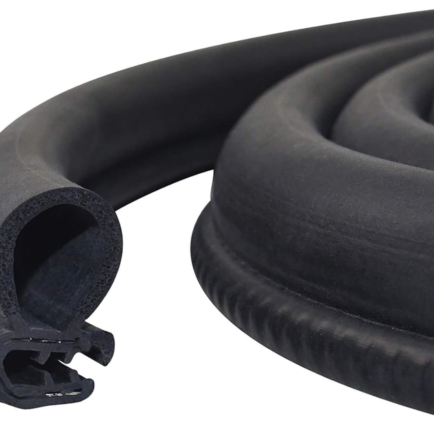 Automotive Door Weather Stripping 40Ft Car Door Rubber Edge Trim Seal ...