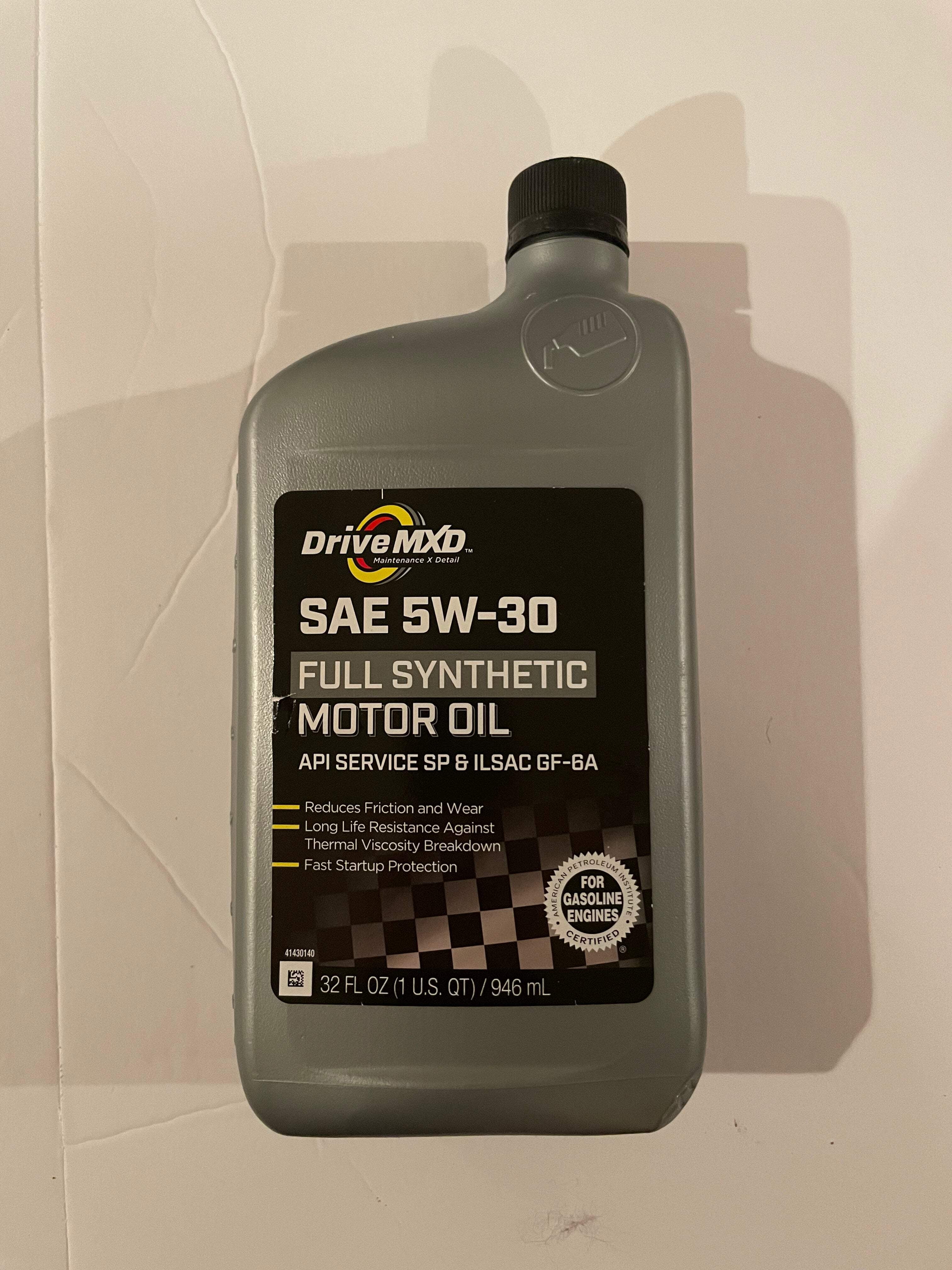 Engine Automotive, Drive MXD Full Synthetic Auto Motor Oil 5W-30 ...