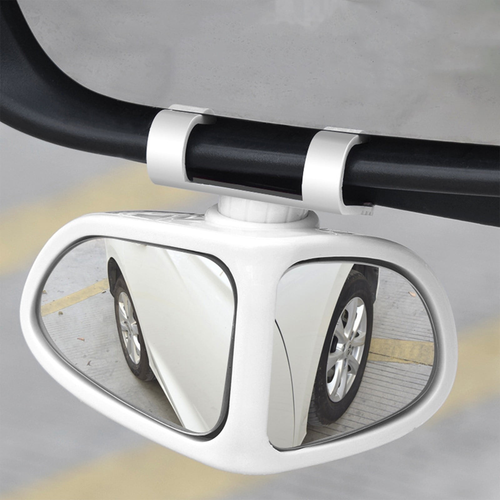 Automotive Dual-View Blind Spot Mirror | 360° Adjustable Rearview ...