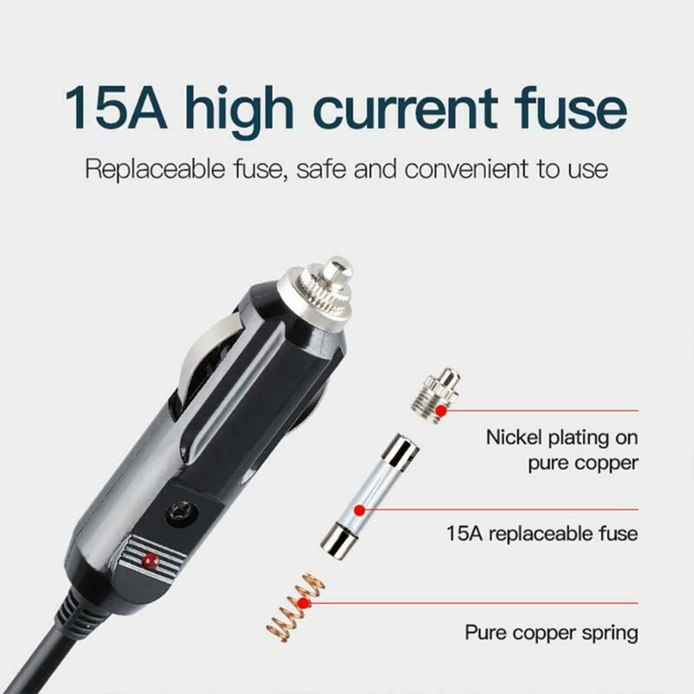 Automotive Electrical Battery Charge Cord Alligator Clamp To Male ...