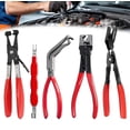 Automotive Electrical Disconnect Pliers Kit 5pc Fuel Line Tool Set Hose ...