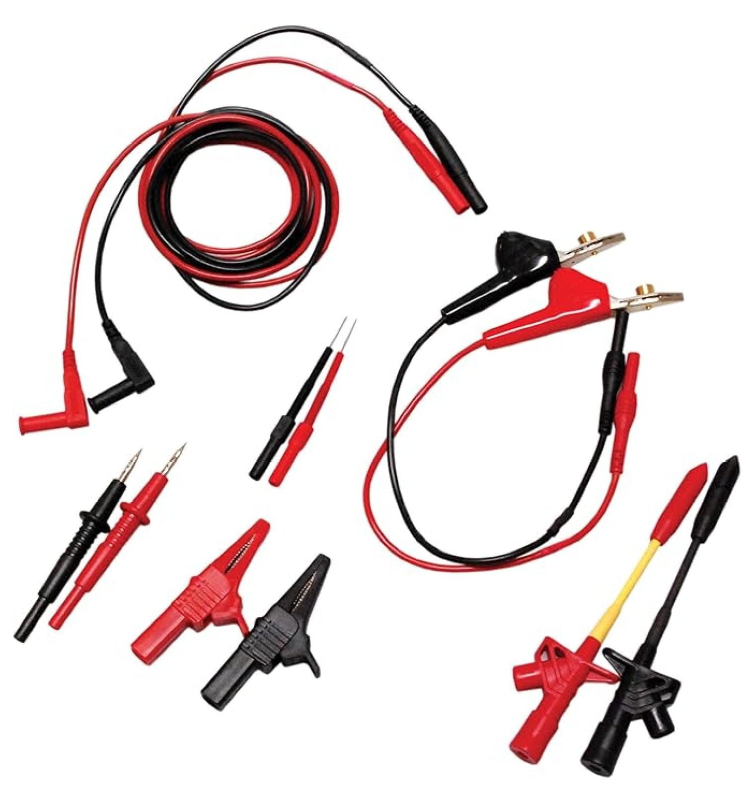 Automotive Electrical Lead Kit - 142 Pro Tt Lead Set with Back Probes ...