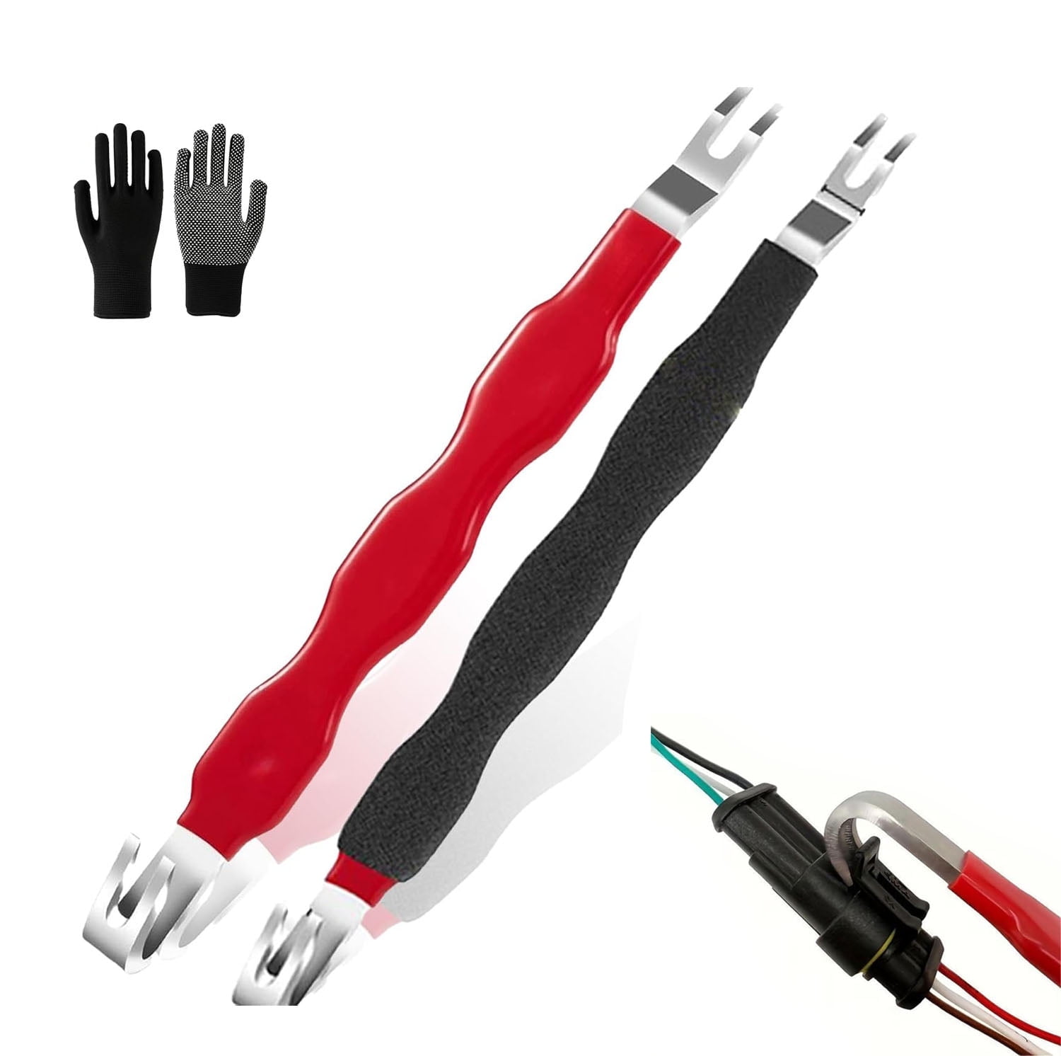 Automotive Electrical Terminal Connector Separator Removal Tool, Dual ...