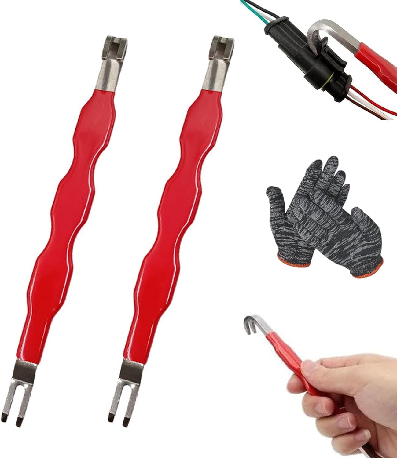 Automotive Electrical Terminal Connector Separator Removal Tool, Dual ...